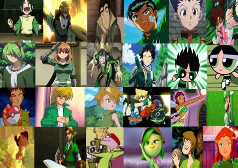 Green Wearing Chars By Deaththeshadow On Deviantart