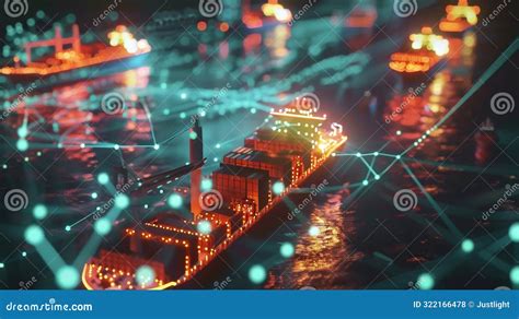 A Shipping Company Using Data Analytics To Track And Analyze The Performance Of Their Fleet