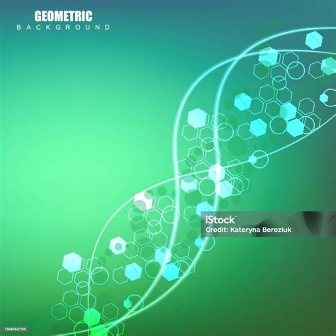 구조 분자 및 통신 Dna 원자 뉴런 설계를 위한 과학적 개념 점으로 연결된 선 의료 기술 화학 과학 배경 벡터 그림입니다 3