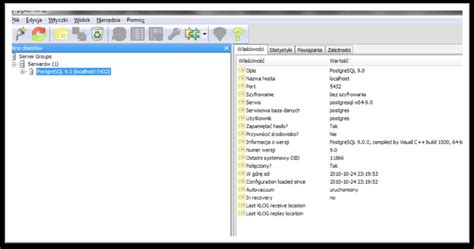 The Panel Of Pgadmin Iii Download Scientific Diagram