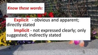 Explicit And Implicit Claims In A Text PPTX