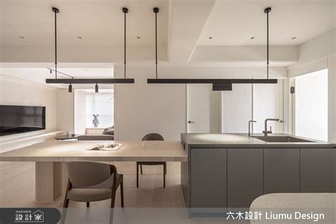 31坪中古屋5~15年北歐風客廳餐廳中島案例圖片六木設計 Liumu Design六木20之8－設計家 Searchome