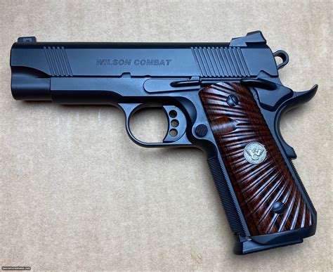 Wilson Combat Cqb Elite Compact 9mm 1911 Night Sight Cocobolo Cqbe Cp 9