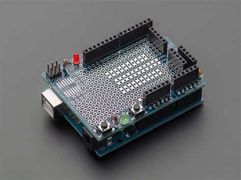 Adafruit Proto Shield For Arduino Kit V5 Id 51 Adafruit