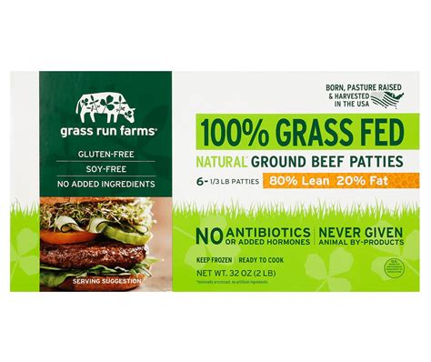 Grass Fed Ground Beef Patties Tray 85 15 Grass Run Farms Grass Fed Ground Beef Patties Tray 85 15 Grass Run Farms