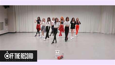 프로미스나인 Fromis9 Love Bomb Choreography Youtube