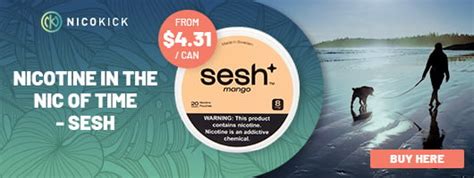 Sesh Nicotine Pouches Fast Shipping Nicokick
