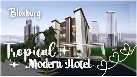 Modern Bloxburg Hotel At John Turley Blog