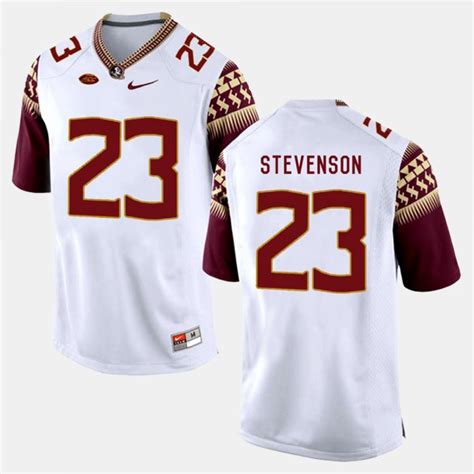 Mens Florida State Seminoles 23 Freddie Stevenson White College