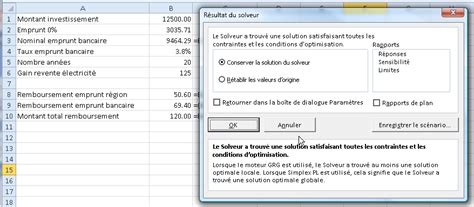 XL 2007 Calcul de la valeur d un crédit à 0 avec un autre crédit Conception