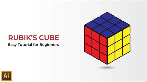 Isometric Rubiks Cube In Illustrator Isometric Illustrator Tutorial Cube In Illustrator