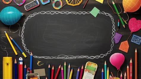 Premium Photo Back To School Background