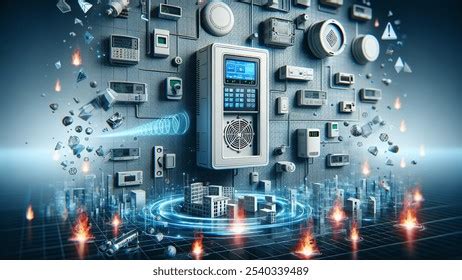 Advanced Fire Gas Detection Systems AI Generated Image 2540339489 Shutterstock