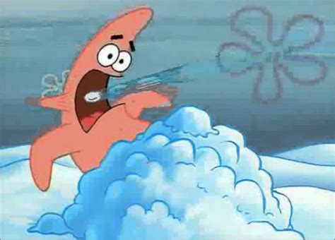 Spongebob And Patrick Snowball Fight