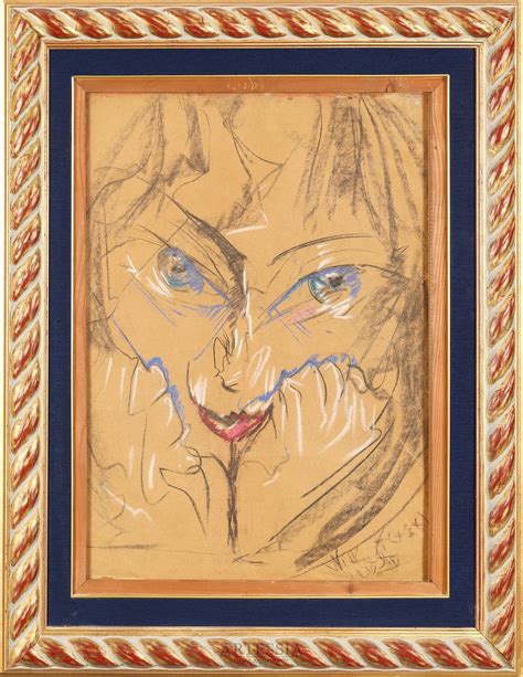 Stanisław Ignacy Witkiewicz Witkacy 1885 1939 Portret Janiny Turowskiej 1930 Aukcja