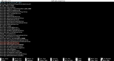 Ams Application Configuration Ant Media Documentation