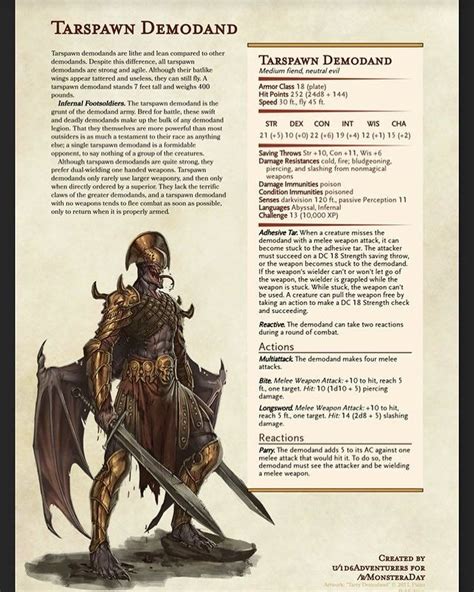 35 Creepy Dandd Monsters Ideas D D Monsters Dnd Monsters Dungeons And