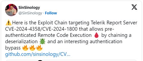 Exploit For Critical Progress Telerik Auth Bypass Released Patch Now