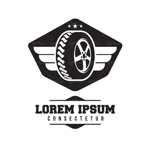 وکتور فروشگاه رینگ و لاستیک وکتور چرخ وکتور تایر 17 ایران طرح