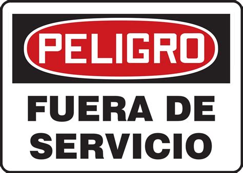 Out Of Service Osha Danger Safety Sign Meqt002