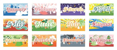 Printable Months Of Year Cards 800x1067