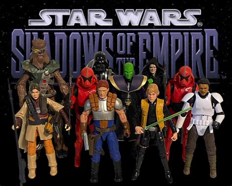 Star Wars Shadows Of The Empire Black Series Figures R
