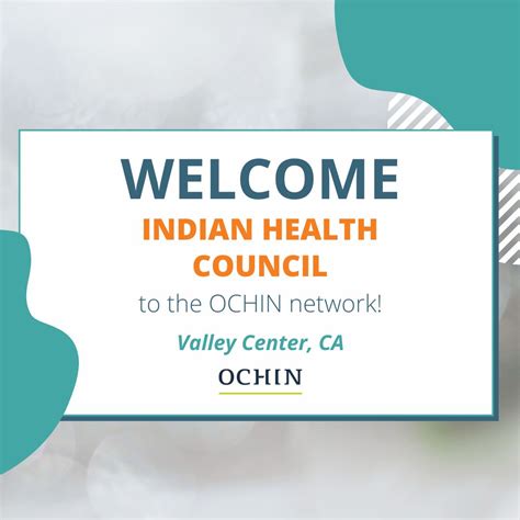 Welcome To The Ochin Network Indian Health Council Inc Ihc Serves