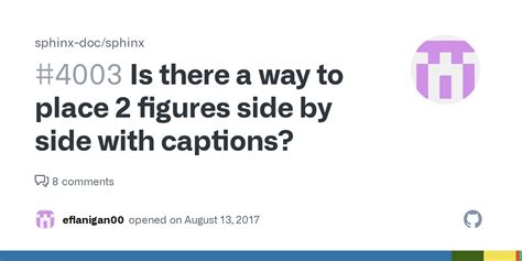 Is There A Way To Place 2 Figures Side By Side With Captions · Issue