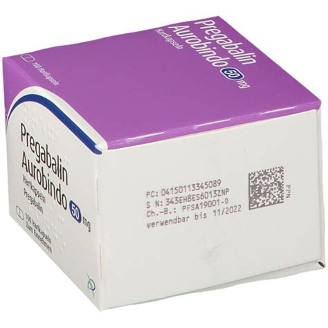 Pregabalin Aurobindo 50 Mg 100 St Mit Dem E Rezept Kaufen Shop Apotheke