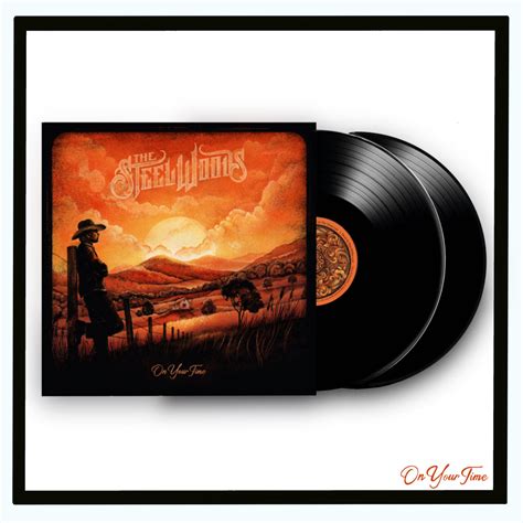 On Your Time Black Double Lp The Steel Woods