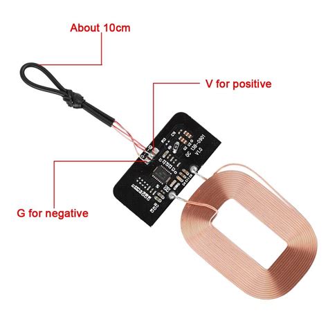 Bewinner Qi Standard Wireless Charger Receiver Module Multi Level Protection Wide