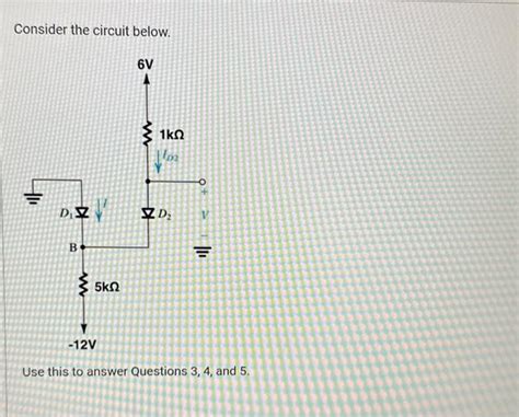 Solved Use The Constant Voltage Drop Model With VD To Chegg