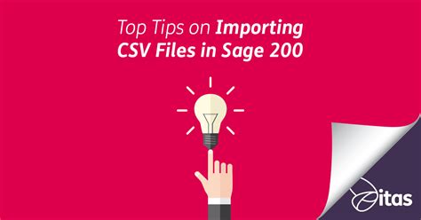 5 Top Tips On Importing Csv Files Into Sage 200