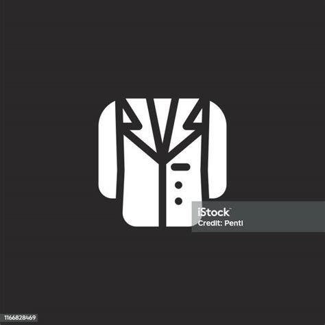 옷 아이콘 웹 사이트 디자인 및 모바일 응용 프로그램 개발을위한 채워진 옷 아이콘 검은 배경에 고립 된 채워진 패션 컬렉션에서 옷 아이콘 0명에 대한 스톡 벡터 아트 및