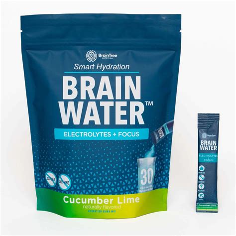 Brain Water Electrolytes Hydration For Body And Mind Brainwater