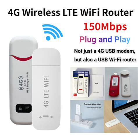 Update！ Wifi Lte Router 4g Sim Card 150mbps Usb Modem Dongle Mobile Broadband For Home Lazada Ph
