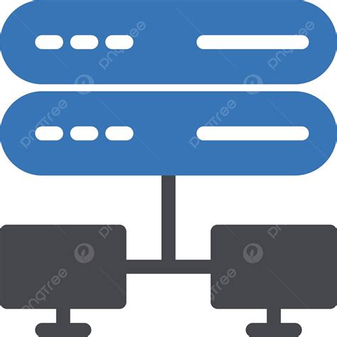 Server Computing Database Flat Vector Computing Database Flat Png