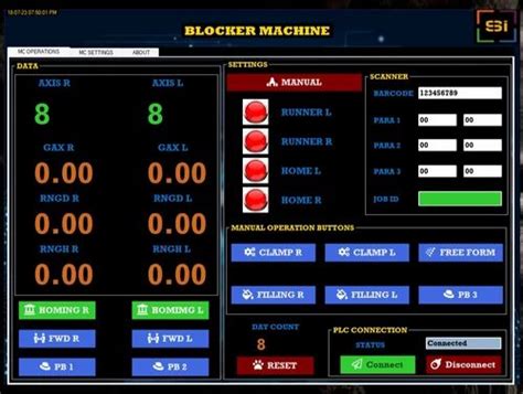 PLC HMI VFD SERVO Dataloggin Custom Software SCADA At Day In Kolhapur