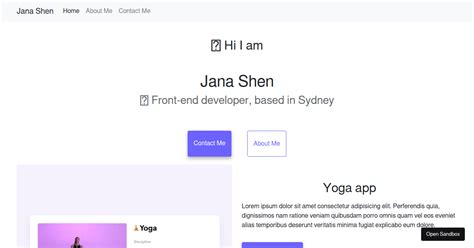 Advanced Bootstrap Homework Challenge Codesandbox