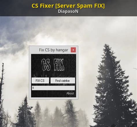 cs fixer [server spam fix] modding tool for counter strike 1 6 cs1 6