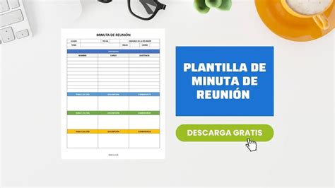 Plantilla Para Minuta De Reunión En Word Gratis Didocu