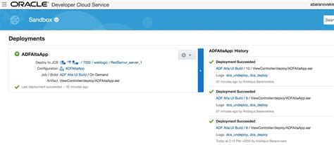 Andrej Baranovskij Blog Oracle Developer Cloud Service And Adf Build Deployment Automation Summary