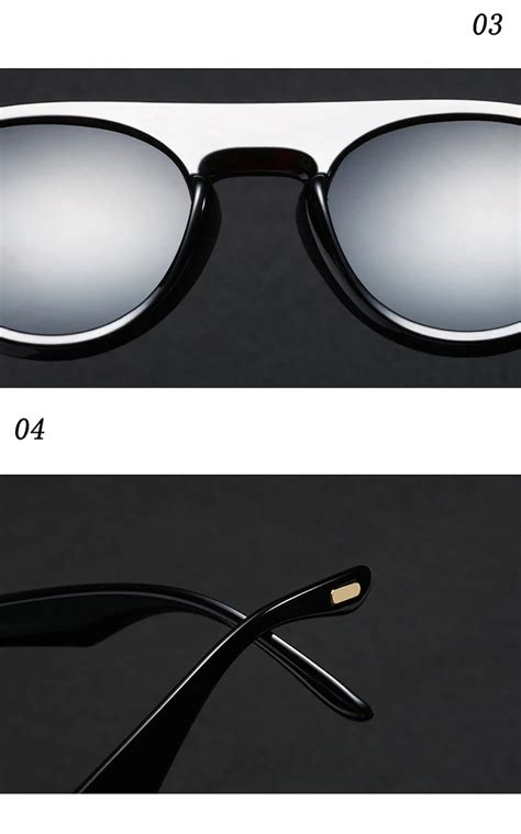 HBK круглые стимпанк Солнцезащитные очки Мужские крутые новые модные ...