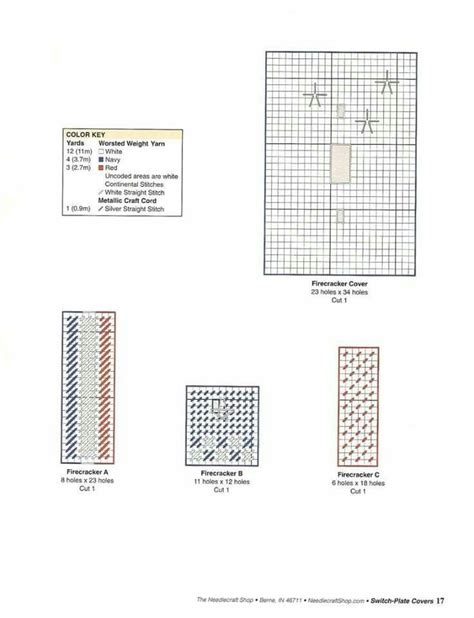 Firecracker Single Switch Plastic Canvas Crafts Switch Plate Covers Light Switch Covers