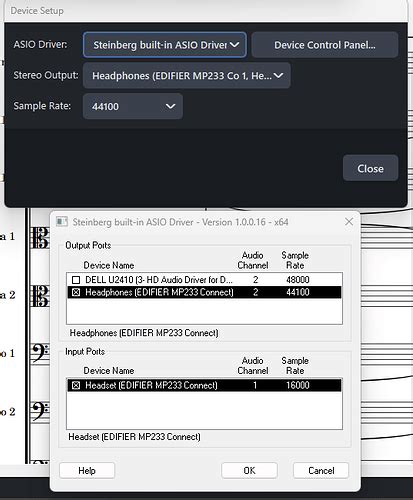 Steinberg Built In Asio Driver Dorico Steinberg Forums