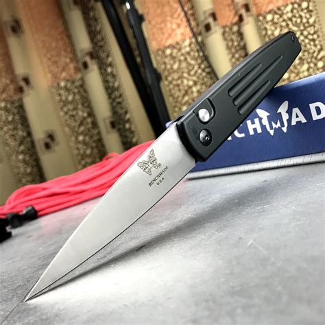 New Benchmade 1000 Auto Button Spring Knife Spike Automatic Knife 36