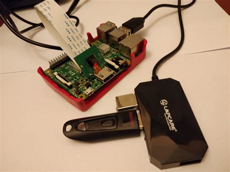 Raspberry Pi With USB Hub And Attached Pendrives Download Scientific Diagram