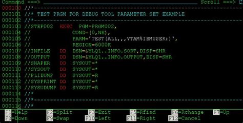 Debug Tool For Zos