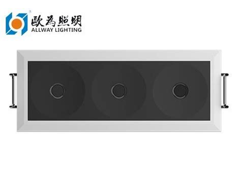 China Customized 8w 3heads Rectangular Flush Mount Light Manufacturers