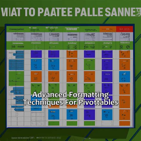Default Formatting For Pivottables In Excel ManyCoders